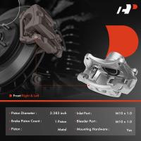 China 2x Front Brake Caliper with Bracket for Kia Optima 16-20 Hyundai Sonata 14-19 for sale