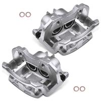 China 2x Front Brake Caliper with Bracket for Nissan Pathfinder 99-04 Infiniti QX4 for sale