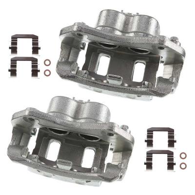 China 2x Front Disc Brake Calipers with Bracket for Hyundai Veracruz 2007-2012 for sale
