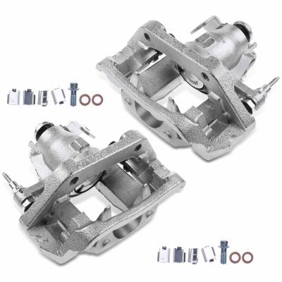 China 2x Rear Brake Caliper with Bracket for Ford Edge 2011-2014 Lincoln MKX for sale