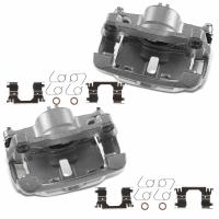 China 2x Front Brake Caliper with Bracket for Nissan Rogue 2014-2018 2-Rows Seats 2.5L for sale