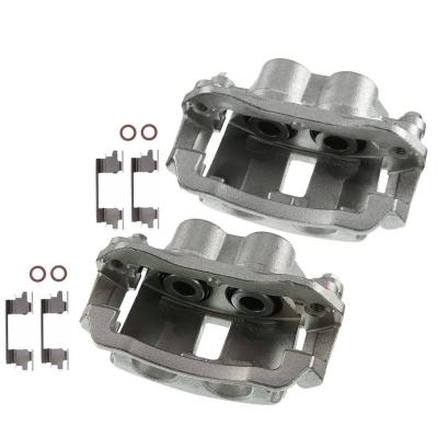 China 2x Rear Brake Caliper with Bracket for Chevrolet Express 2500 Savana 2500 03-06 for sale