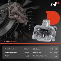 China 2x Rear Brake Caliper with Bracket for Acura RL 2005-2012 for sale
