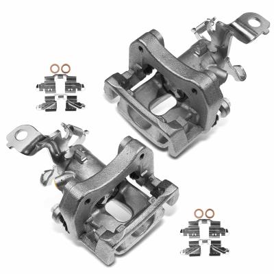 China 2x Rear Brake Caliper with Bracket for Toyota Matrix 2009-2013 Pontiac Vibe FWD for sale