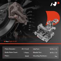 China 2x Rear Brake Caliper with Bracket for Toyota Matrix 2009-2013 Pontiac Vibe FWD for sale