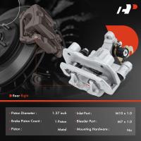 China Rear Passenger Brake Caliper with Bracket for Mazda Protege 2003 L4 2.0L for sale