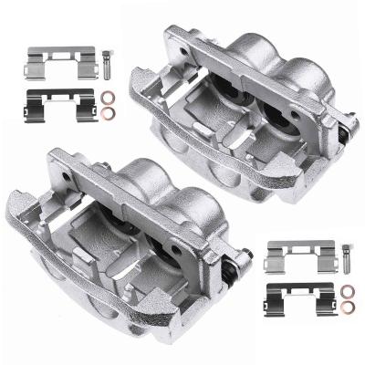 China 2x Front Brake Caliper with Bracket for Ford F-150 2005-2008 Lincoln Mark LT for sale