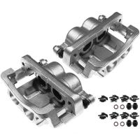 China 2x Front Brake Caliper with Bracket for Ford F-350 F-450 Super Duty for sale