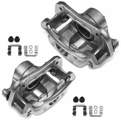 China 2x Front Brake Caliper with Bracket for Kia Rondo 2007-2012 for sale