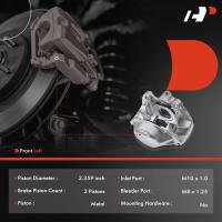 China Front Driver Brake Caliper for Mercedes-Benz 380SL 380SLC 81-85 450SL 450SLC for sale