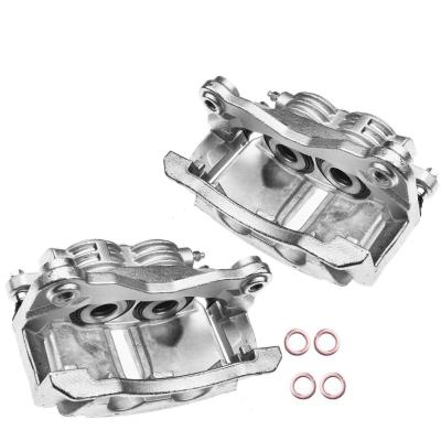 China 2x Rear Brake Caliper with Bracket for Chevy Silverado 1500 GMC for sale