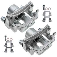China 2x Rear Brake Caliper with Bracket for Infiniti Nissan G35 G37 M35 for sale