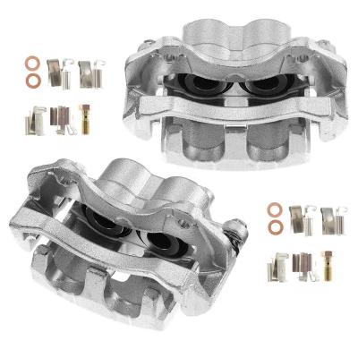 China 2x Front Brake Caliper with Bracket for Jeep WJ Grand Cherokee 1999-2004 for sale