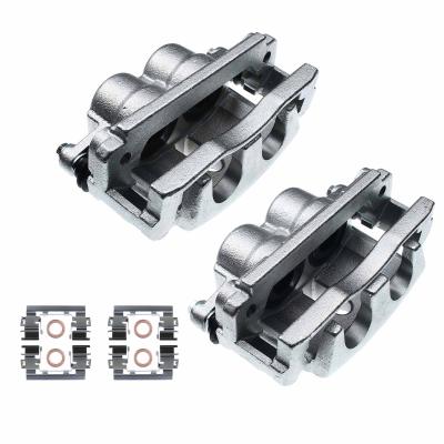 China 2x Front Brake Caliper with Bracket for Chevy Trailblazer 2006-2009 4.2L for sale