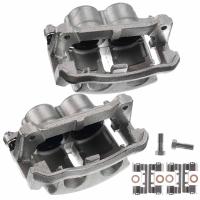 China 2x Front Brake Caliper with Bracket for Ford F-150 2009 Pickup for sale