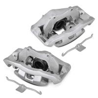 China 2x Front Disc Brake Caliper with Bracket for Volvo C70 06-13 S40 05 V50 10-11 for sale
