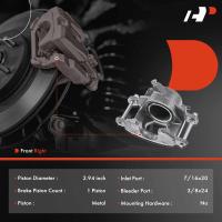 China Front Passenger Brake Caliper for Chevy Chevelle Buick GMC Oldsmobile Pontiac for sale