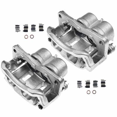 China 2x Front Brake Caliper with Bracket for Ford Edge 2007-2009 for sale