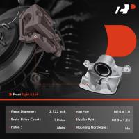 China 2x Front Disc Brake Calipers for Honda Civic 1993-1995 Civic del Sol 1994-1997 for sale