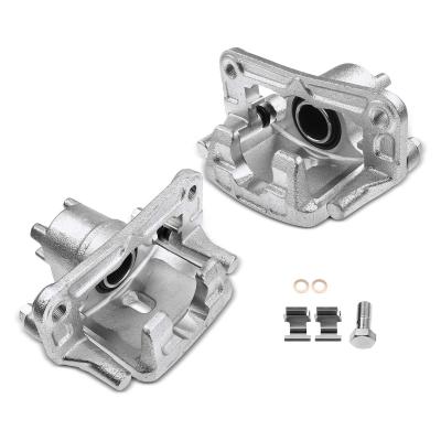 China 2x Rear Disc Brake Calipers with Bracket for Mitsubishi Montero 2001-2006 for sale