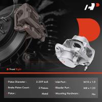 China Front Passenger Brake Caliper for Mercedes-Benz W123 C123 S123 230 240D for sale