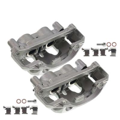 China 2x Front Brake Caliper with Bracket for Chevy Silverado 2500/3500 HD Sierra for sale