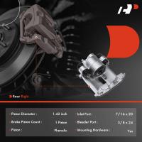 China Rear Passenger Brake Caliper for Chrysler Sebring 2001-2006 300M 1999-2004 Dodge for sale