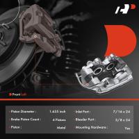 China Front Driver Brake Caliper for Ford Mustang Falcon Mercury Comet Cougar 1967 for sale