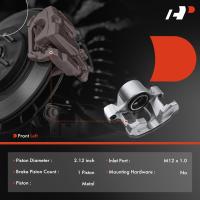 China Front Driver Brake Caliper for Ford Mustang 1983-1993 LTD Mercury for sale