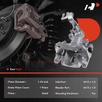China Rear Passenger Brake Caliper with Bracket for Honda Accord 1998-2002 for sale
