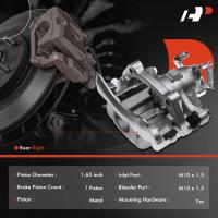 China Rear Passenger Brake Caliper with Bracket for Jaguar XJ8 Vanden Plas 2004-2005 for sale