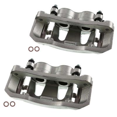 China 2x Front Brake Caliper with Bracket for Ford F-250 F-350 E-250 E-450 Super Duty for sale