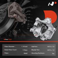 China Rear Passenger Brake Caliper with Bracket for Mercedes-Benz C250 E350 E400 E550 for sale