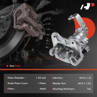 China Rear Passenger Brake Caliper with Bracket for Honda Accord Hybrid 2005-2007 3.0L for sale