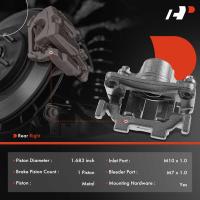 China Rear Passenger Brake Caliper with Bracket for Nissan Murano 370Z Infiniti M35 for sale