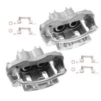 China 2x Rear Brake Caliper with Bracket for Ford F-250 F-350 Super Duty 2000-2004 for sale