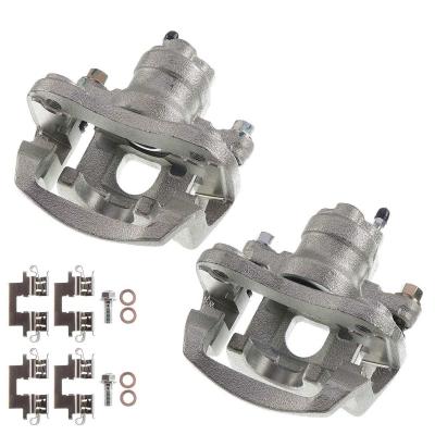 China 2x Rear Brake Caliper with Bracket for Toyota Highlander 04-07 for sale