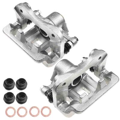 China 2x Rear Brake Caliper with Bracket for Kia Amanti 2004-2006 for sale
