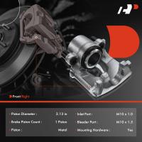 China Front Passenger Brake Caliper for Audi A1 Volkswagen Beetle Golf Jetta Seat for sale