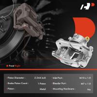 China Front Passenger Brake Caliper with Bracket for Toyota Pickup 1984-1995 RWD for sale