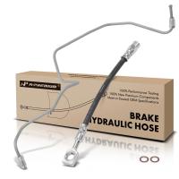 China Rear Driver Outer Brake Hydraulic Hose for Volkswagen Jetta 1999-2005 Golf Audi for sale