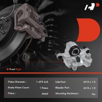 China Rear Passenger Brake Caliper for Mercedes-Ben C250 2012-2015 C300 11-12 for sale