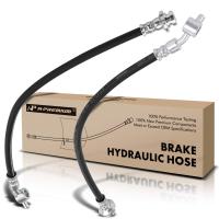 China 2Pcs Front Brake Hydraulic Hose for Nissan Frontier 1998-2001 2.4L for sale