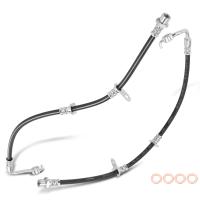 China 2Pcs Front Brake Hydraulic Hose for Toyota Tacoma 1995-2004 2.4 L 2.7L 3.4L for sale