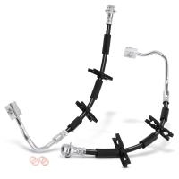 China 2Pcs Front Brake Hydraulic Hose for Ford F-150 2004-2005 Lobo 2005 for sale