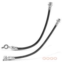 China 2Pcs Front Brake Hydraulic Hose for Nissan Frontier Pathfinder Suzuki for sale
