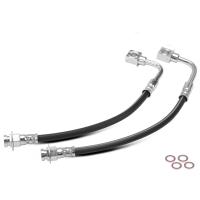 China 2Pcs Front Brake Hydraulic Hose for Chevy Camaro Pontiac Firebird 1998-2002 for sale
