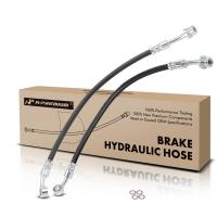 China 2Pcs Front Brake Hydraulic Hose for Hyundai Santa Fe 2010-2012 Kia Sorento for sale