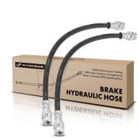 China 2Pcs Rear Brake Hydraulic Hose for Dodge Power Ram 50 Mitsubishi Mighty Max for sale