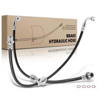 China 2Pcs Front Brake Hydraulic Hose for Honda Accord 2018-2021 1.5L 2.0L for sale